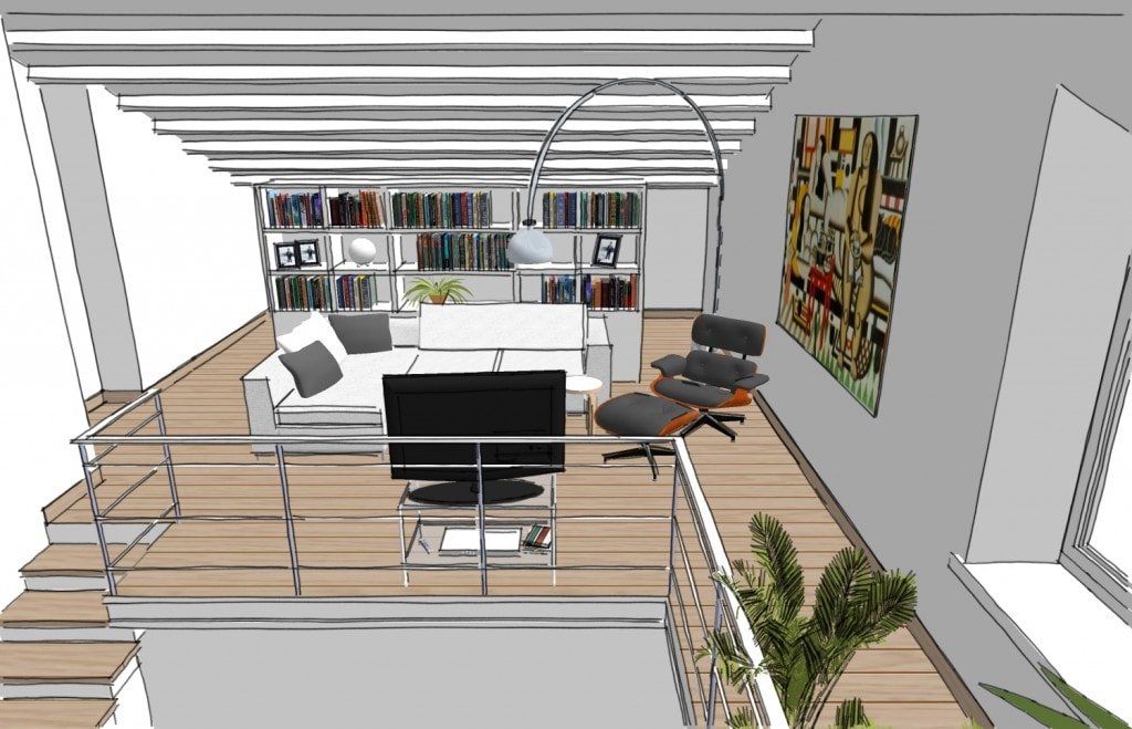 Progetto Soppalco Archivi - SOS Architetto